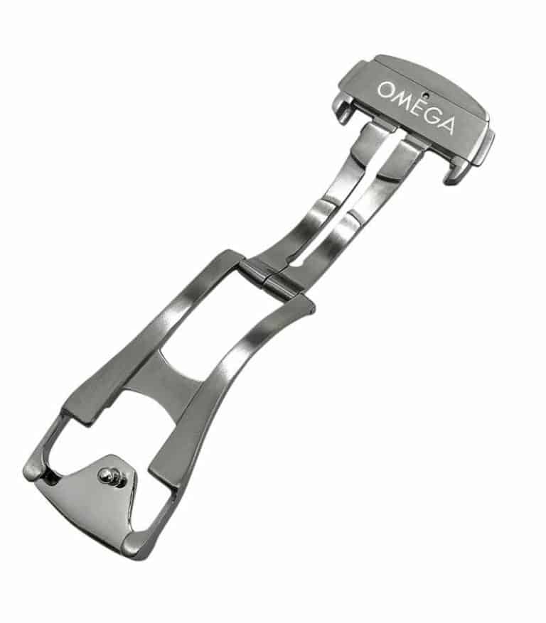 Genuine Omega 18mm Deployment Stainless Steel Brushed Finish Buckle ...